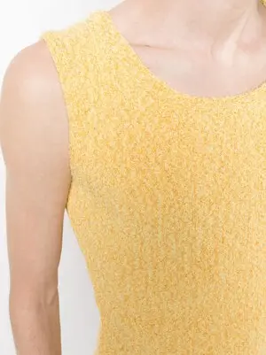 ROBYN LYNCH Textured Knit Tank Top