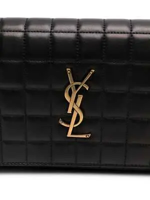 Saint Laurent Cassandre Clutch - Black