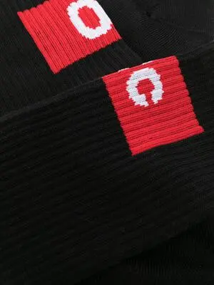 032C Logo-print Knit Socks