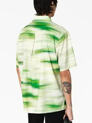 John Elliott Abstract-pattern Short-sleeve Shirt