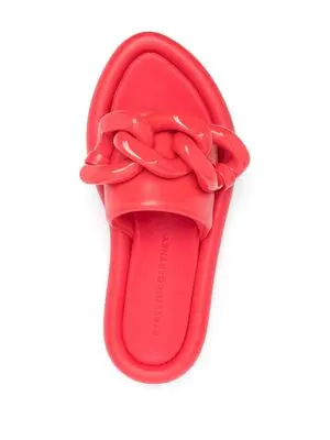 Stella McCartney Air Chain-embellished Slides