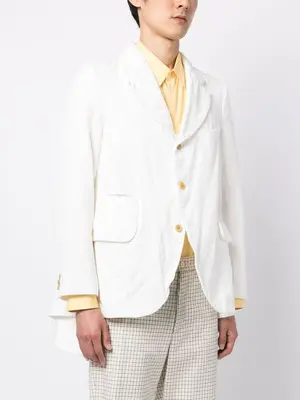 Comme Des Garçons Single-breasted Blazer