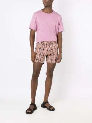 AMIR SLAMA Graphic-print Shorts