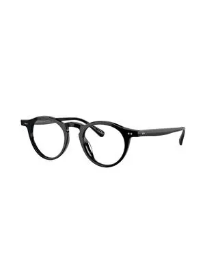 Oliver Spencer Round-frame Glasses - Black