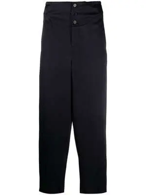 Saint Laurent Silk Tailored Trousers
