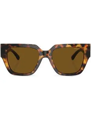 Versace Oversize-frame Sunglasses - Brown