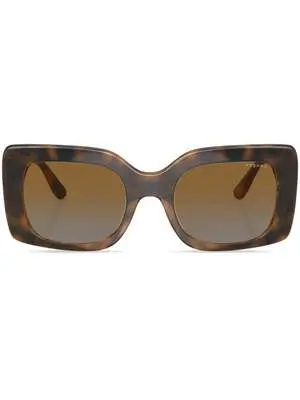 VOGUE EYEWEAR Tortoiseshell Square-frame Sunglasses - Brown