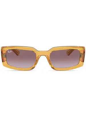Ray-ban Iliane Bio-based Rectangle Sunglasses - Yellow