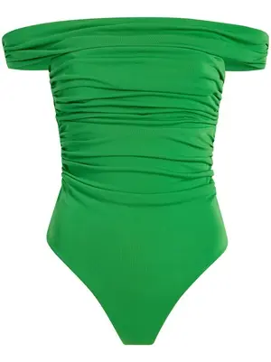 Cinq À Sept Draped Off-shoulder Top