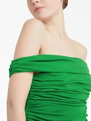 Cinq À Sept Draped Off-shoulder Top