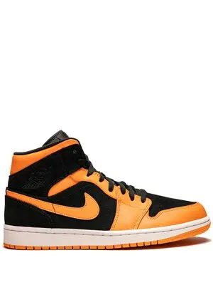 JORDAN Air 1 Mid Sneakers - Orange
