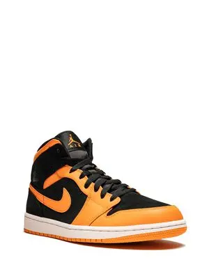 JORDAN Air 1 Mid Sneakers - Orange