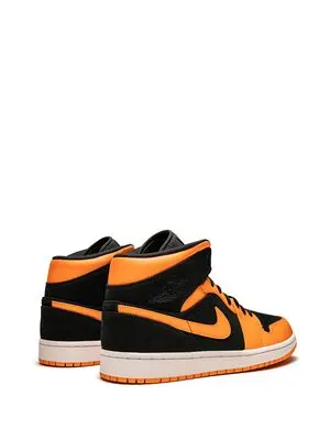 JORDAN Air 1 Mid Sneakers - Orange
