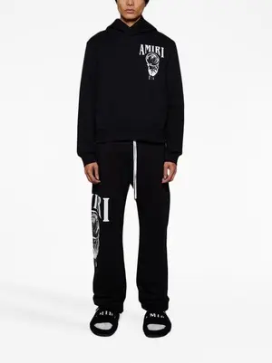 Amiri Cotton Crystal Ball Hoodie
