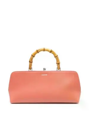 JIL SANDER Small Goji Bamboo Tote - Orange