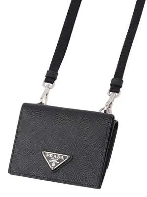 Prada Saffiano Leather Cardholder