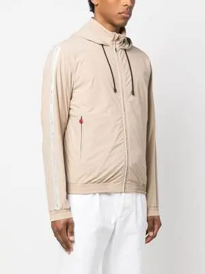 Kiton Zip-up Hooded Blouson Jacket