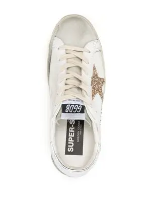 GOLDEN GOOSE Super-star Glitter Star Sneakers