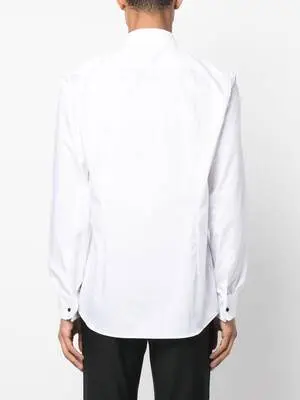BOSS Slim-fit Dress Shirt In Easy-iron Stretch-cotton Poplin - White