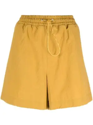 Moncler Elasticated Waistband Shorts - Brown