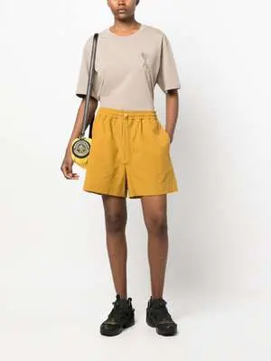 Moncler Elasticated Waistband Shorts - Brown