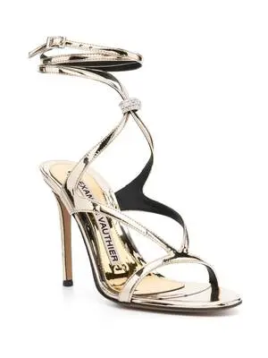 Alexandre Vauthier Smila 110mm Leather Sandals