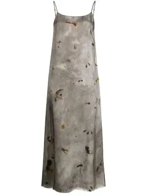 UMA WANG Patterned Midi Dress
