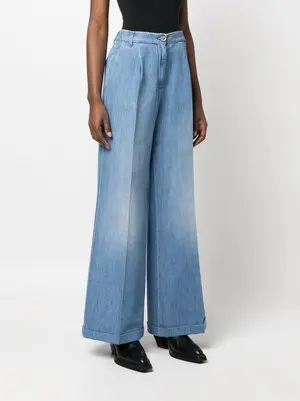 Jacob Cohen High-waisted Wide-leg Jeans