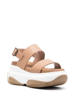 Liu Jo June Open Toe Sandals - Brown