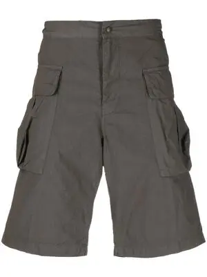 Aspesi Cotton Cargo Shorts - Grey