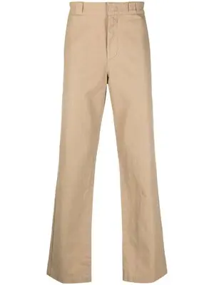 Aspesi High-waisted Straight-leg Trousers