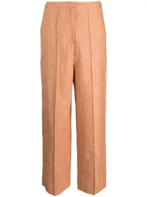 ALYSI Ajoure Wide-leg Trousers