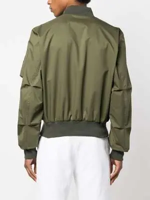 Kiton Zip-up Bomber Jacket - Green