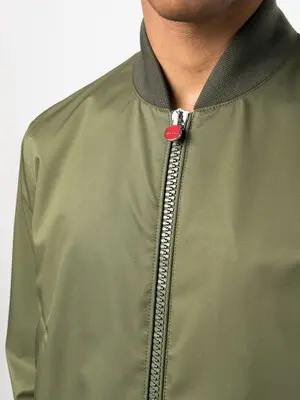 Kiton Zip-up Bomber Jacket - Green