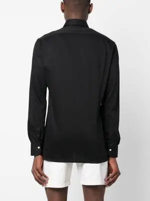Kiton Long-sleeve Cotton Shirt