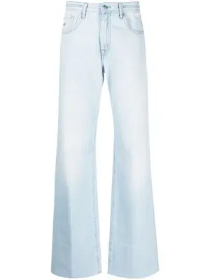 Jacob Cohen Light-wash Wide-leg Jeans