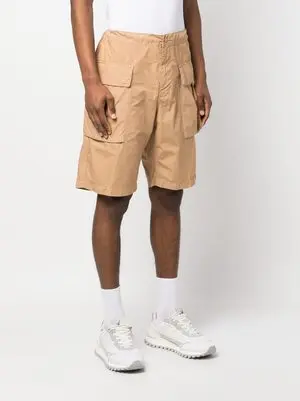 Aspesi Knee-length Cargo Shorts - Neutrals