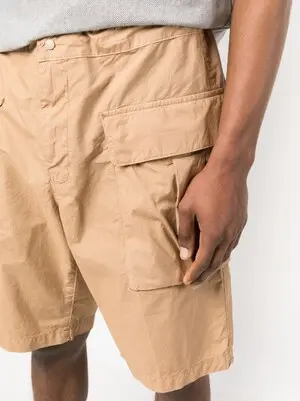 Aspesi Knee-length Cargo Shorts - Neutrals