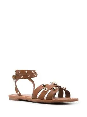 Maje Stud-embellished Flat Sandals