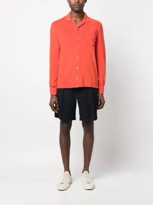 Fedeli Terry-cloth Cotton Shirt