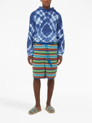 Alanui Crochet-knit Shorts