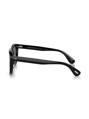 Oliver Spencer Rorke Square Sunglasses - Black