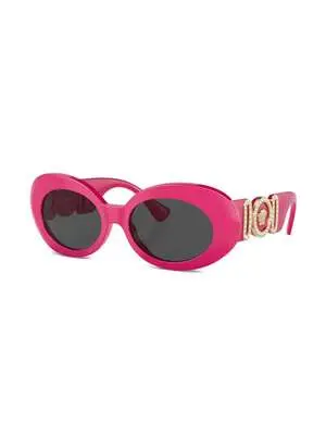 Versace Medusa Biggie Oval-frame Sunglasses