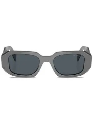 Prada Rectangle-frame Sunglasses - Grey