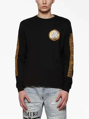 Amiri Alchemy Frame Long-sleeve T-shirt - Black