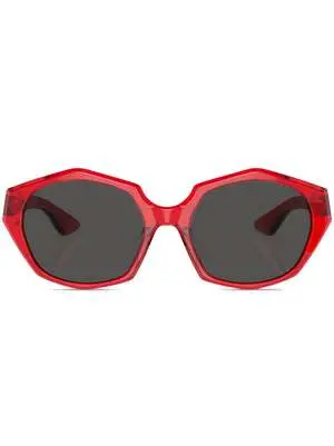 Oliver Spencer Oversized Sunglasses - Red