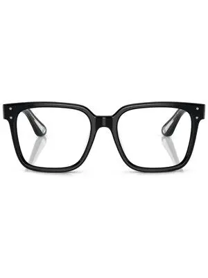 Oliver Spencer Square-frame Glasses - Black