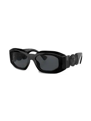 Versace Geometric-frame Tinted Sunglasses