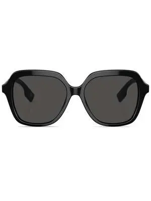 Burberry Joni Oversize-frame Sunglasses - Black