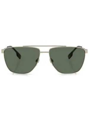 Burberry Blaine Aviator-pilot Sunglasses - Gold